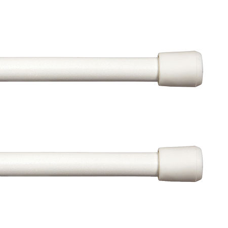 Click here for Kenney Strafford 2pk Spring 7/16 IN Tension Curtai... prices