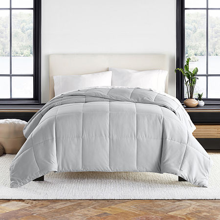 Ienjoy Home All Season Lightweight Solid Down Alternative Comforters