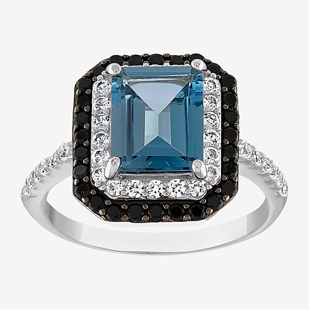 Click here for Womens Genuine Blue Topaz Sterling Silver Cocktail... prices