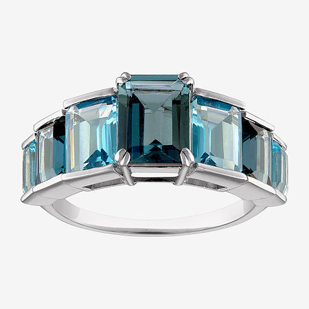 Click here for Womens Genuine Blue Topaz Sterling Silver Cocktail... prices