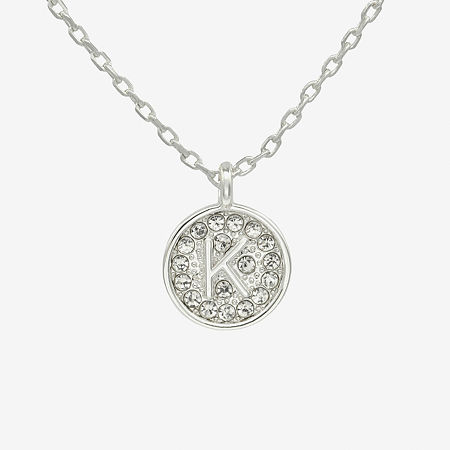 Click here for Silver Treasures Delicates Initial Womens Crystal... prices