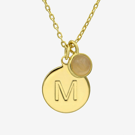 Click here for Silver Treasures Delicates Initial Womens 14K Gold... prices
