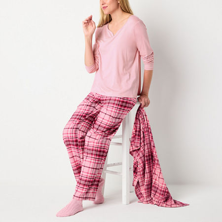 Click here for Liz Claiborne Womens Long Sleeve 4-pc. Pajama Sets... prices