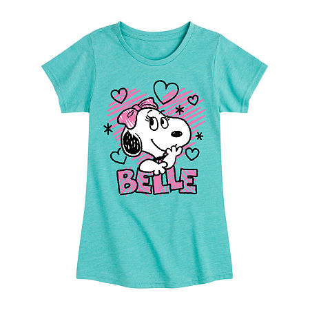 Click here for Heart Belle Big Kid Girls Crew Neck Short Sleeve P... prices