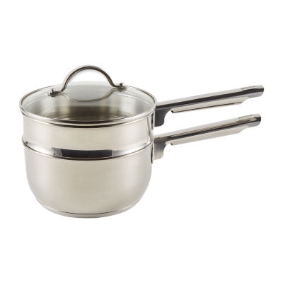 Design Imports Stainless Steel 2-qt. Double Boiler Insert, Color ...