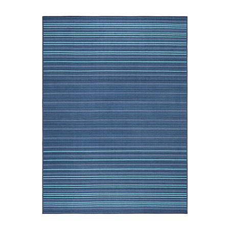 Click here for Town And Country Layne Stripe Washable Indoor Rect... prices