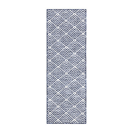 Click here for Town And Country Walker Geometric Washable 24 X 72... prices
