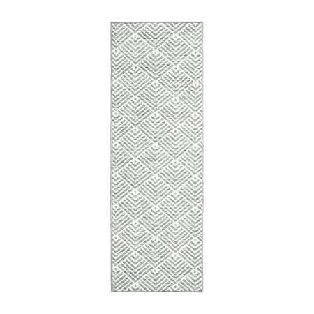 Click here for Town And Country Walker Geometric Washable 24 X 72... prices