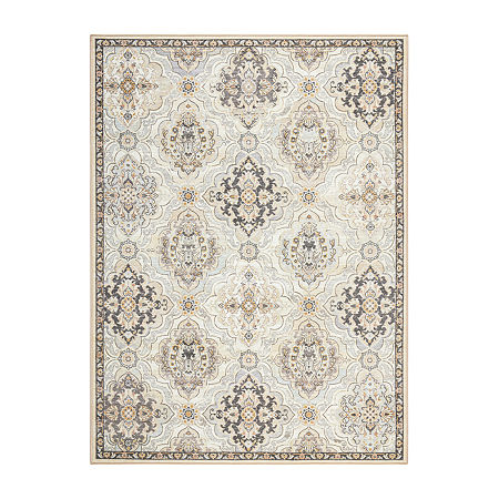 Click here for Town And Country Avani Floral Washable Indoor Rect... prices