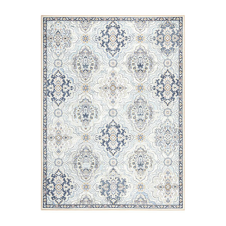 Click here for Town And Country Avani Floral Washable Indoor Rect... prices
