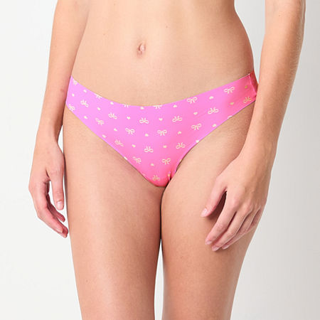 Click here for Arizona Body No Show Thong Panty  X-large  Pink prices