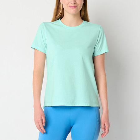 Click here for Xersion Womens Cotton Crew Neck Short Sleeve T-Shi... prices