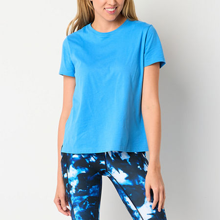 Click here for Xersion Womens Cotton Crew Neck Short Sleeve T-Shi... prices