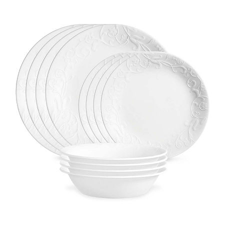 Click here for Corelle Bella Faenza 12-pc. Glass Dinnerware Set... prices