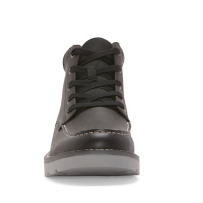 mutual weave Mens Drew Flat Heel Lace Up Boots, Color: Black - JCPenney