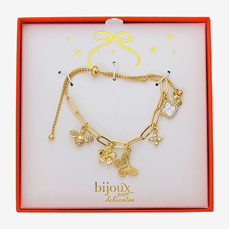 Click here for Bijoux Bar Delicates Gold Tone Womens Glass Butter... prices