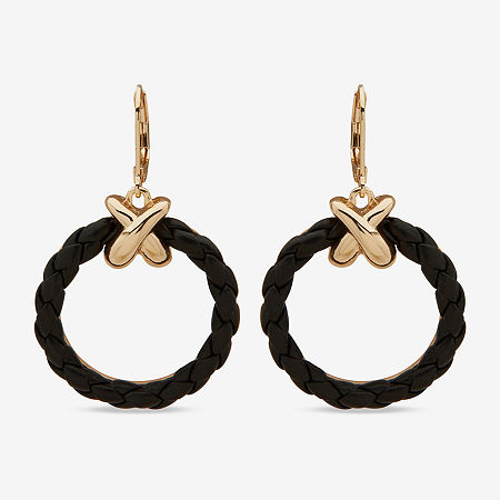 Click here for Worthington Gold Tone Womens Drop Earrings  One Si... prices