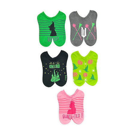Click here for Wicked Womens Multi-Pack 5 Pair No Show Socks  9-1... prices