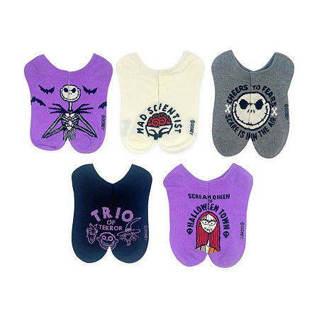 Click here for Womens Multi-Pack 5 Pair Nightmare Before Christma... prices