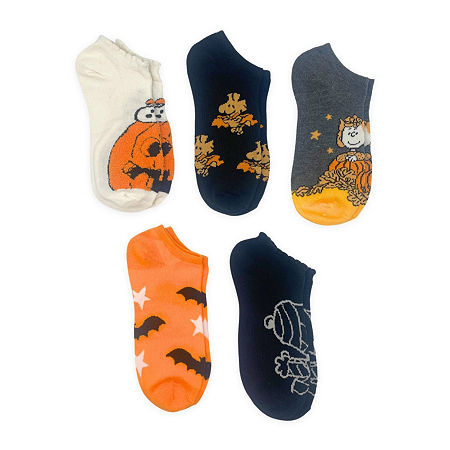 Click here for Womens Multi-Pack 5 Pair Peanuts No Show Socks  9-... prices