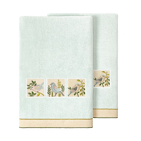 Click here for Linum Home Turkish Cotton Belinda Embellished 2-Pc... prices