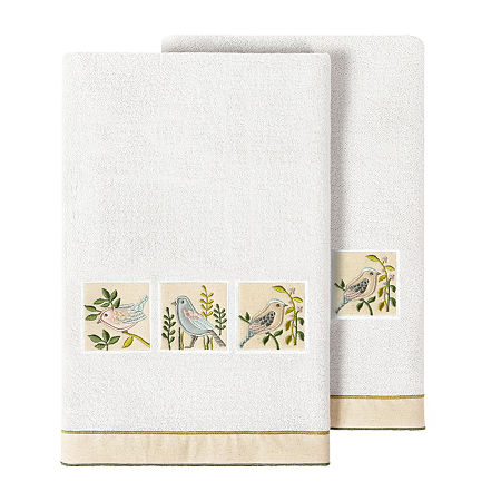 Click here for Linum Home Turkish Cotton Belinda Embellished 2-Pc... prices