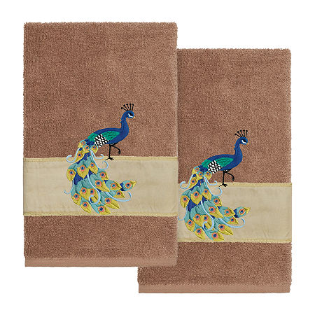 Click here for Linum Home Turkish Cotton Penelope Embellished 2-P... prices