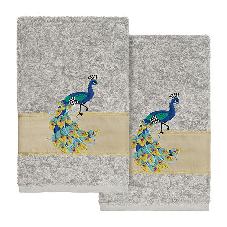 Click here for Linum Home Turkish Cotton Penelope Embellished 2-P... prices