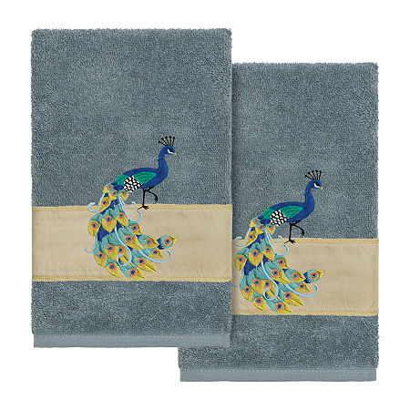 Click here for Linum Home Turkish Cotton Penelope Embellished 2-P... prices