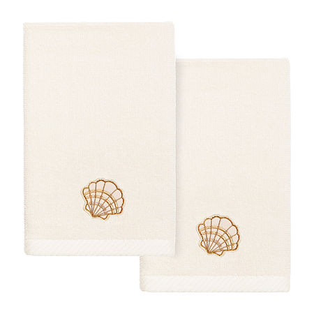 Click here for Linum Home Textiles Shell Row 2-pc. Embellished Fi... prices