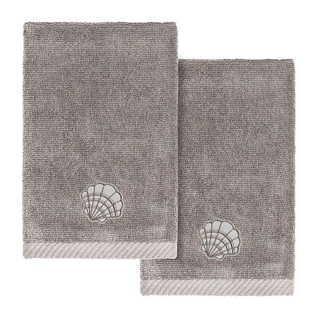 Click here for Linum Home Textiles Shell Row 2-pc. Embellished Fi... prices