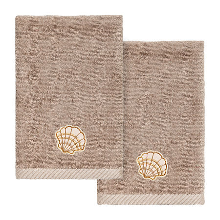 Click here for Linum Home Textiles Shell Row 2-pc. Embellished Fi... prices