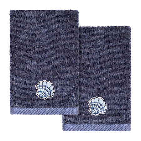 Click here for Linum Home Textiles Shell Row 2-pc. Embellished Fi... prices