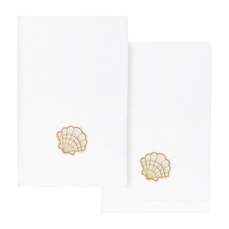 Click here for Linum Home Textiles Shell Row 2-pc. Embellished Fi... prices