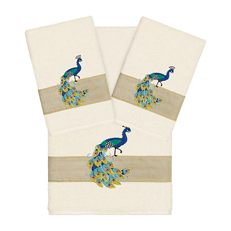 Click here for Linum Home Turkish Cotton Penelope Embellished 3-P... prices