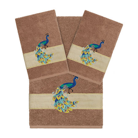 Click here for Linum Home Turkish Cotton Penelope Embellished 3-P... prices