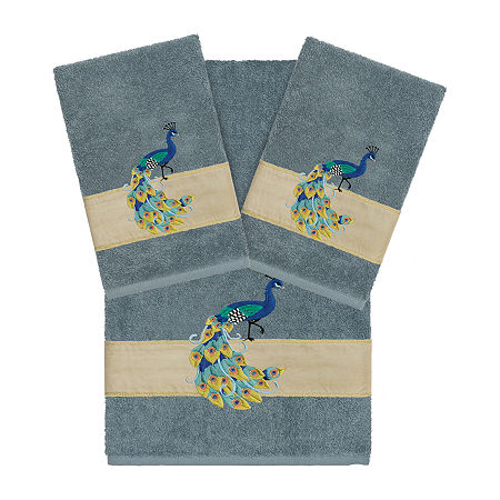Click here for Linum Home Turkish Cotton Penelope Embellished 3-P... prices
