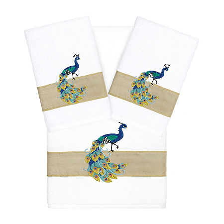 Click here for Linum Home Turkish Cotton Penelope Embellished 3-P... prices