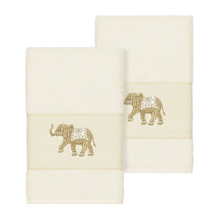 Click here for Linum Home Textiles Quinn 2-pc. Embellished Hand T... prices