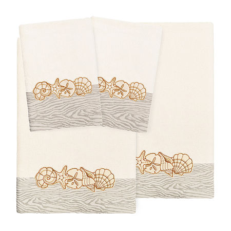 Click here for Linum Home Textiles Shell Row 4-pc. Bath Towel Set... prices