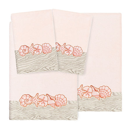 Click here for Linum Home Textiles Shell Row 4-pc. Bath Towel Set... prices