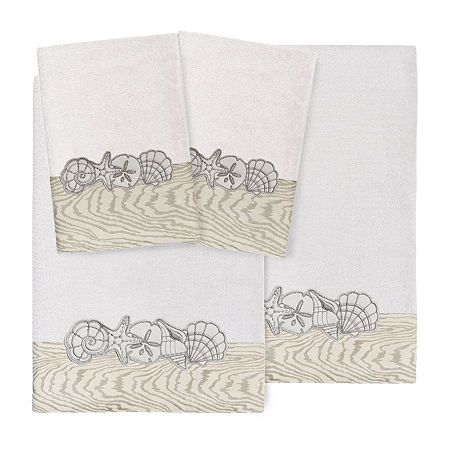 Click here for Linum Home Textiles Shell Row 4-pc. Bath Towel Set... prices