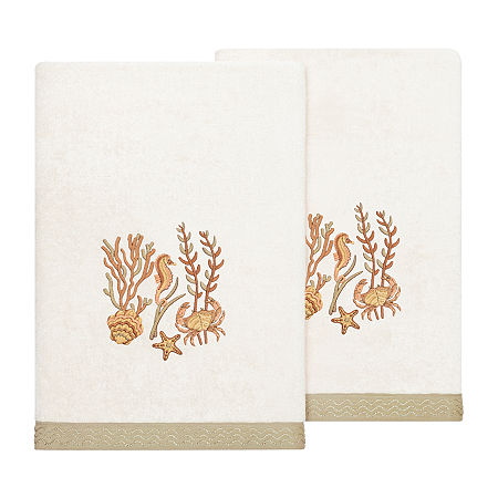 Click here for Linum Home Textiles Aaron 2-pc. Embellished Bath T... prices