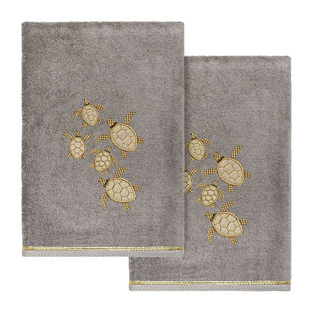 Click here for Linum Home Textiles Tortuga 2-pc. Embellished Anim... prices