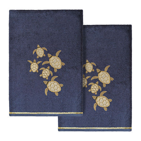 Click here for Linum Home Textiles Tortuga 2-pc. Embellished Anim... prices