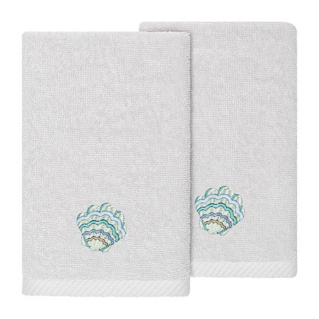 Click here for Linum Home Turkish Cotton Aaron Embellished 2-Pc.... prices