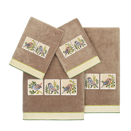 Click here for Linum Home Turkish Cotton Belinda Embellished 4-Pc... prices