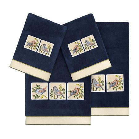 Click here for Linum Home Turkish Cotton Belinda Embellished 4-Pc... prices