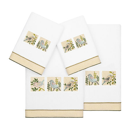 Click here for Linum Home Turkish Cotton Belinda Embellished 4-Pc... prices