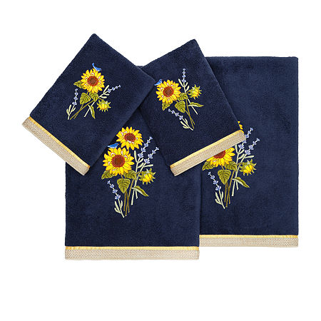 Click here for Linum Home Turkish Cotton Girasol Embellished 4-Pc... prices